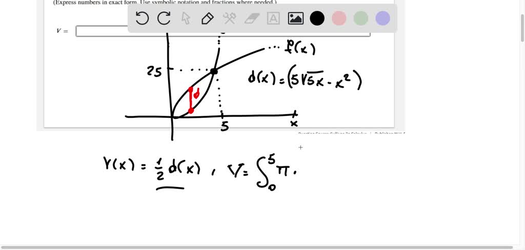 SOLVED: Consider the base of a solid is the area enclosed by y = 3x^2 ...