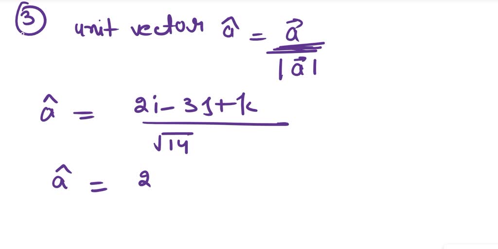 SOLVED: Let a = 2i + 3j + k and b = -3i + j + 4k. Find ||a - b||, A ...