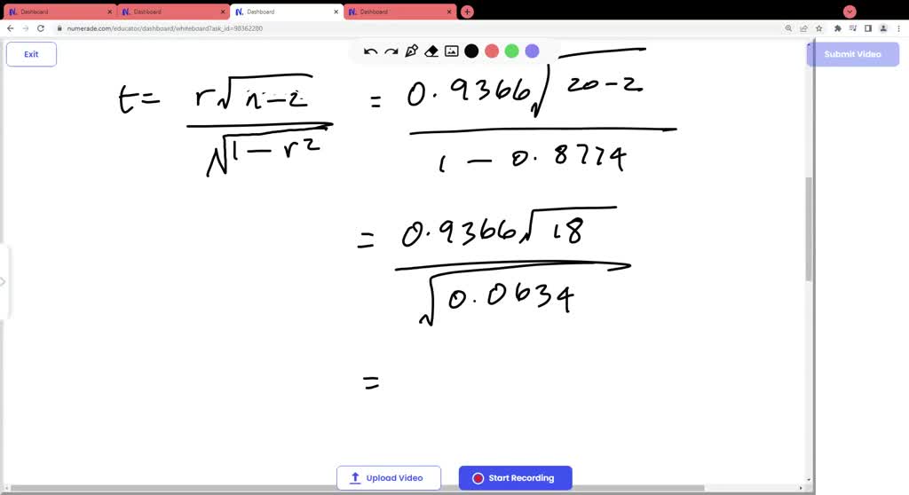 SOLVED: The Van Laar equations for correlation of binary activity coefficients are: V = e1 + Bx ...
