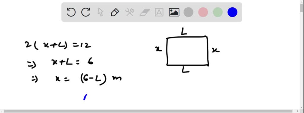 SOLVED: The area of a square is described by the function below, where ...