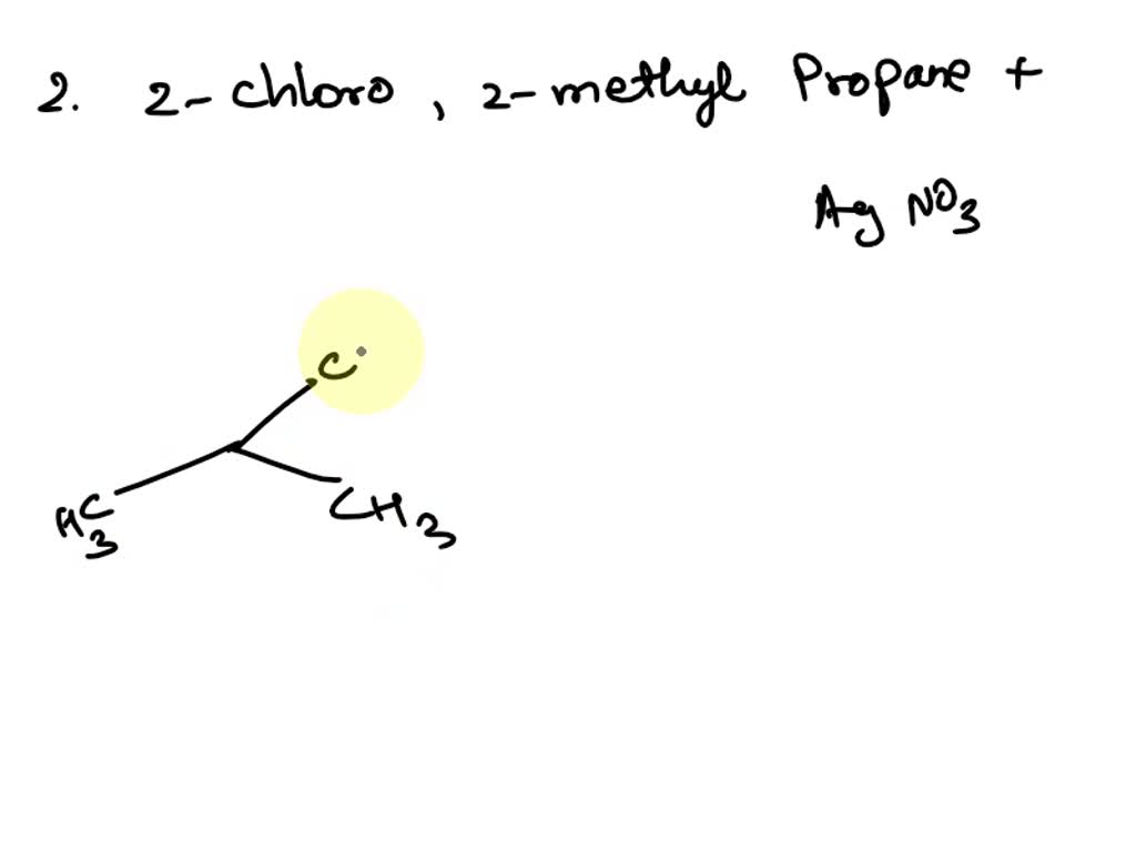 SOLVED: For an SN1 reaction with AgNO3 in ethanol Substrate Show reaction mechanism 1 ...
