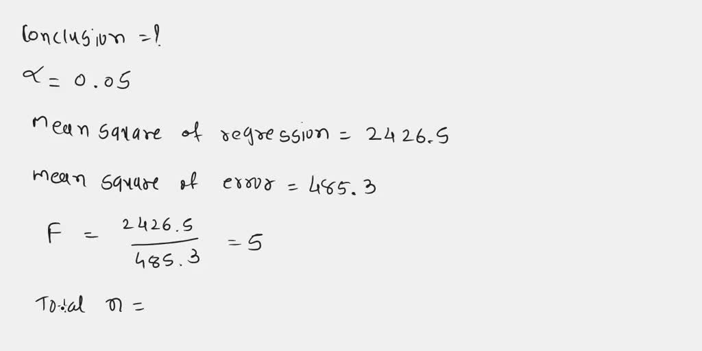 SOLVED: Question 2 2 pts Below you are given a partial computer output from a multiple ...