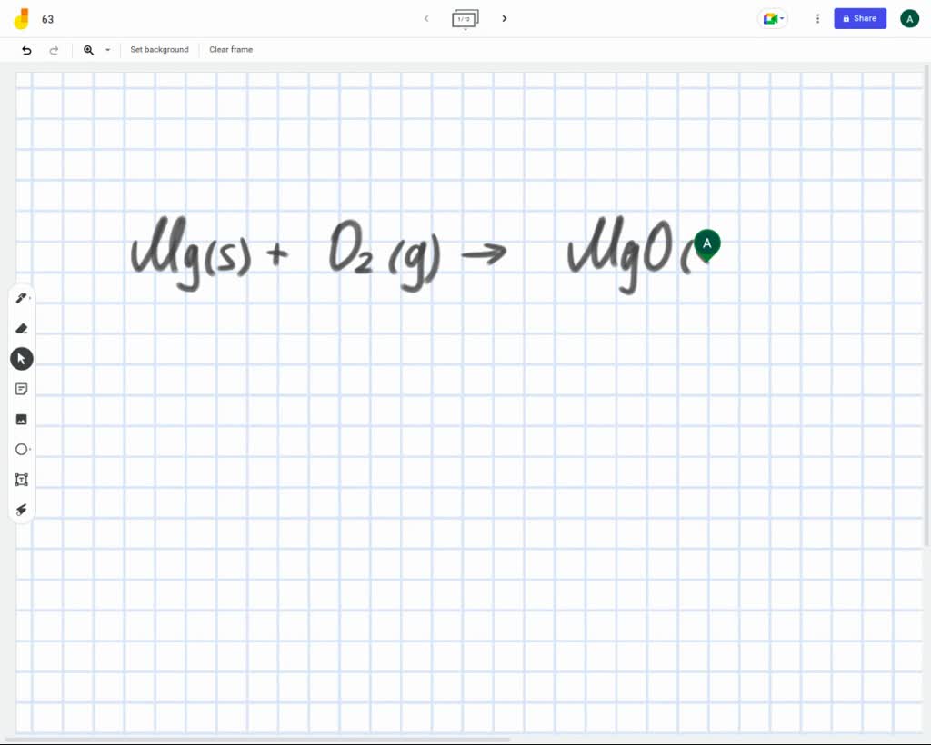 SOLVED: 1. For the reaction of magnesium and atmospheric (diatomic ...