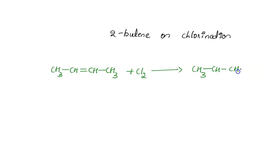 SOLVED: What is the expected product formed from the reaction between 2-butene and CY? Select ...