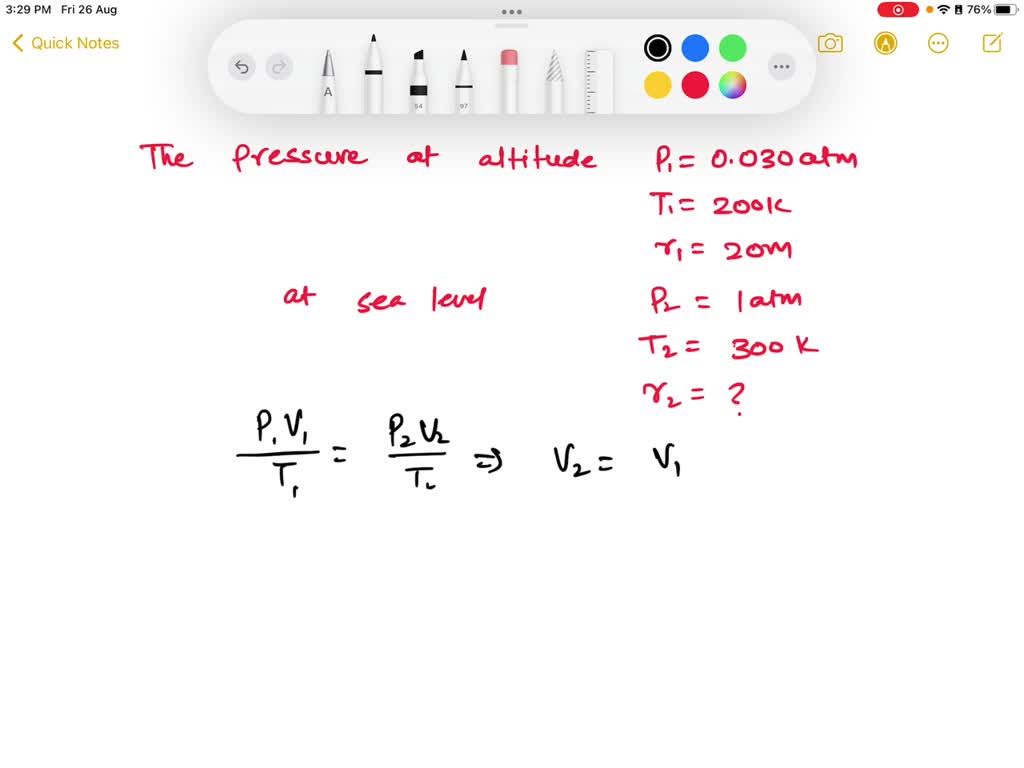SOLVED: A weather balloon is designed to expand to a maximum radius of ...