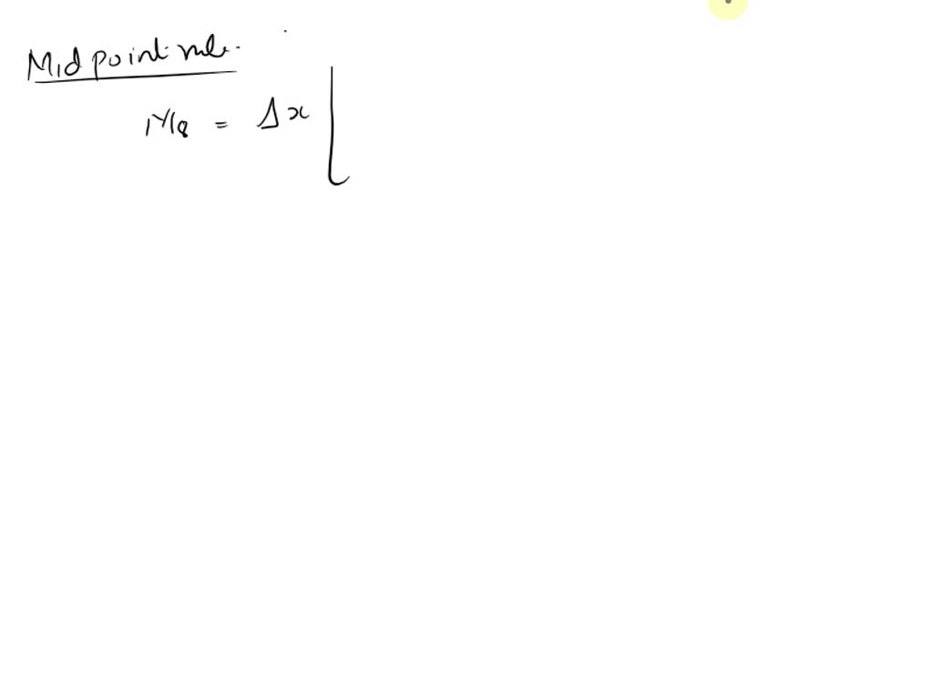 SOLVED: Question 10 Use the Trapezoidal Rule and the Midpoint Rule to ...