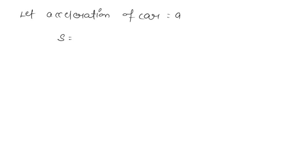 The motion of an object undergoing constant acceleration can be modeled by the kinematic ...