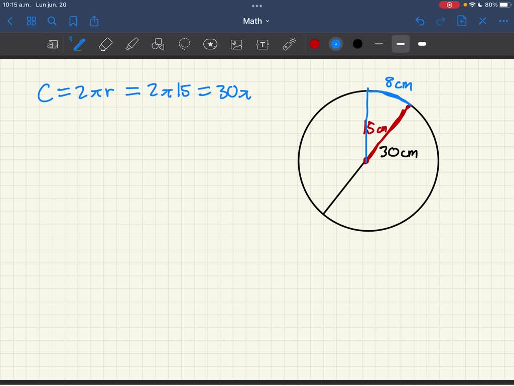 SOLVED: A pizza is being divided into three unequal slices (sectors ...