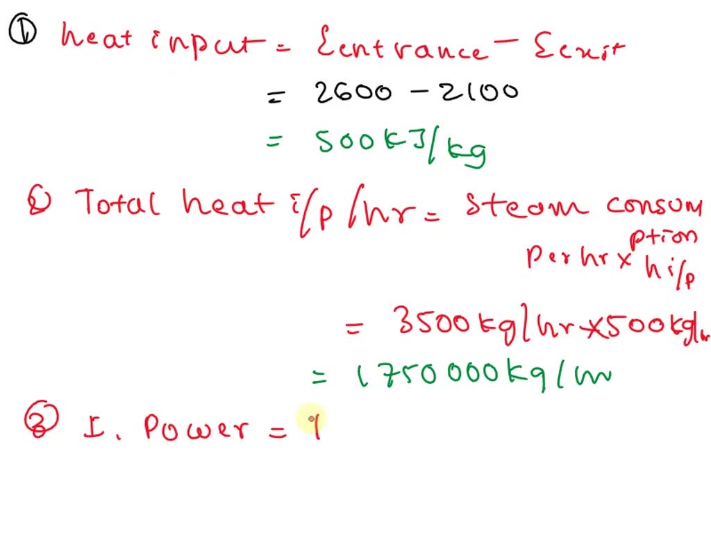 SOLVED: The indicated efficiency of a steam engine is 65%. The engine ...