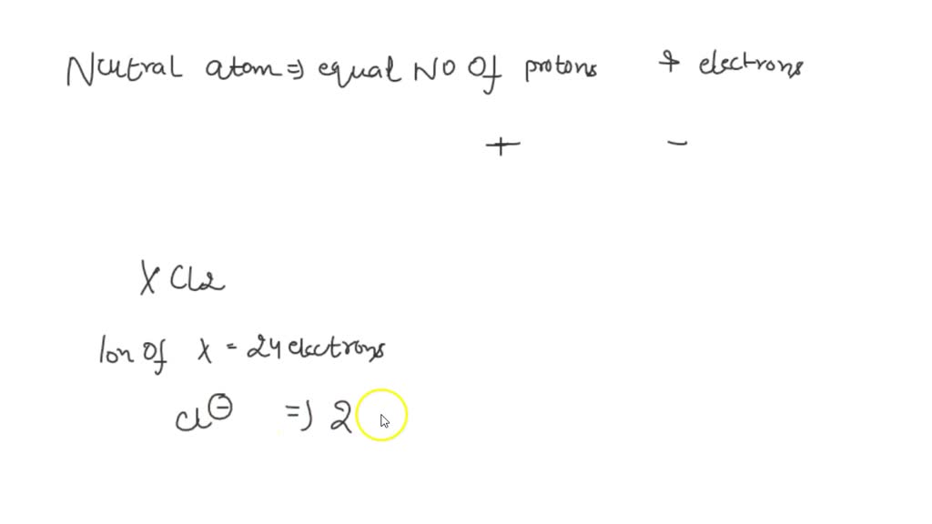 SOLVED: A compound contains an unknown ion X and has the formula XCl2 ...