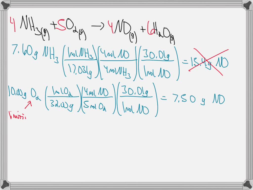 SOLVED: 70. The first step in the manufacture of nitric acid by the ...