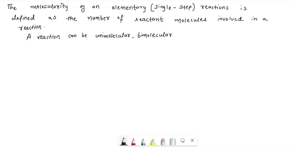 SOLVED: A student proposed the following mechanism for the gas phase ...