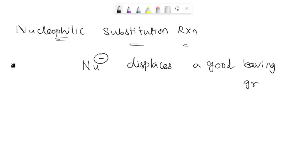 SOLVED: Which represents nucleophilic aromatic substitution reaction? A ...