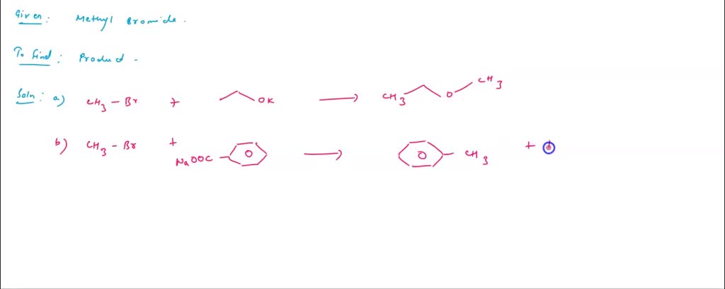 SOLVED: Write a structural formula for the principal organic product ...
