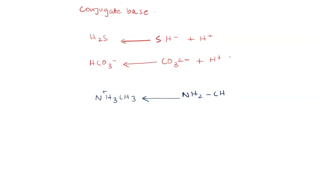 SOLVED: Using the data in the table, which of the conjugate acids below ...