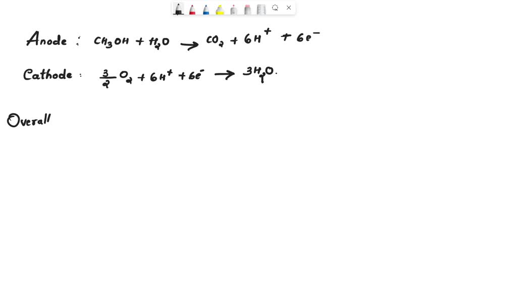 SOLVED: A fuel cell works on the same principle as a battery but is continually fed with fuel ...