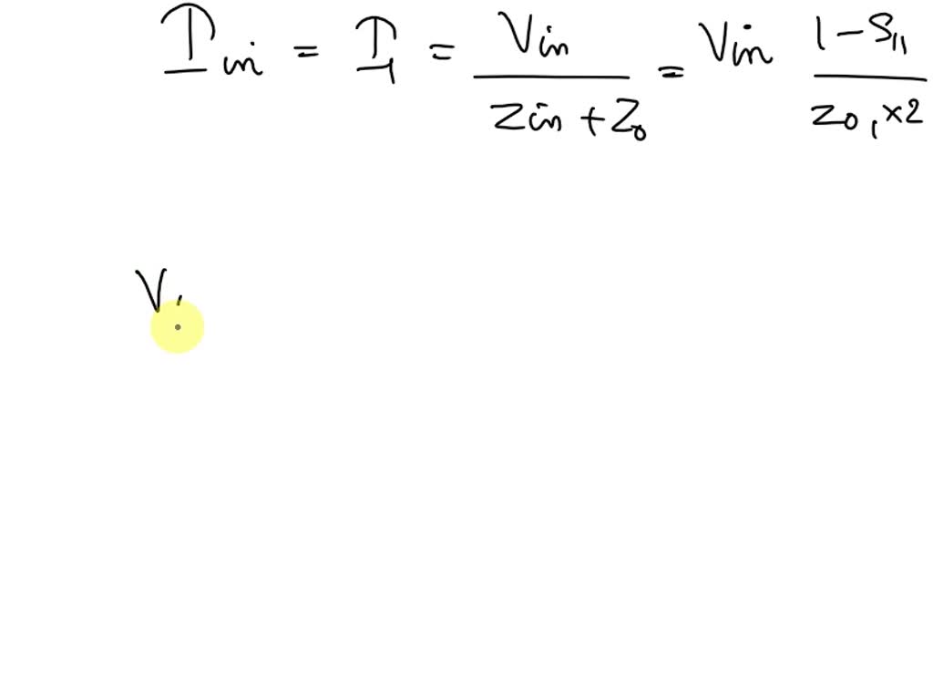 SOLVED: Consider a 3dB attenuator in the form of a symmetric T-shaped circuit, with simultaneous ...