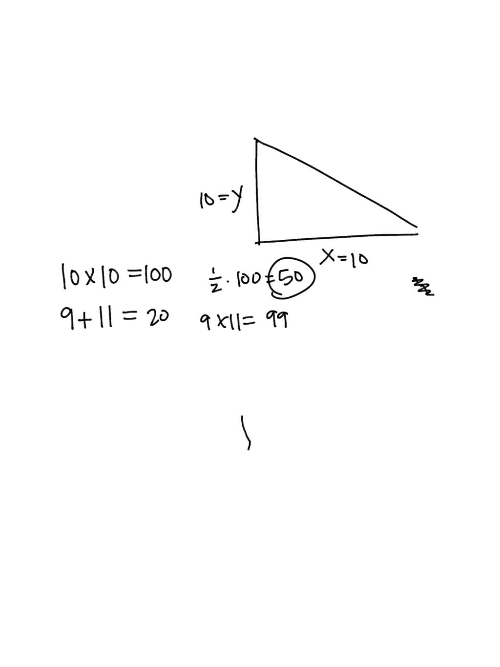 SOLVED The Sum Of The Base And The Height Of A Triangle Is 20 Cm