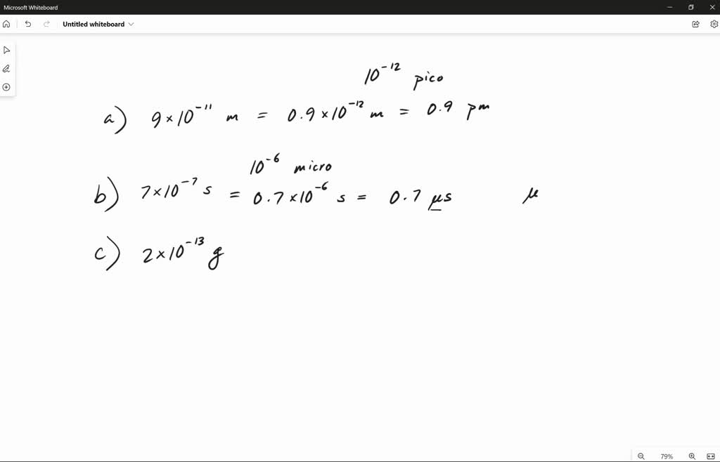 SOLVED: Express the following quantities using the prefixes given in ...