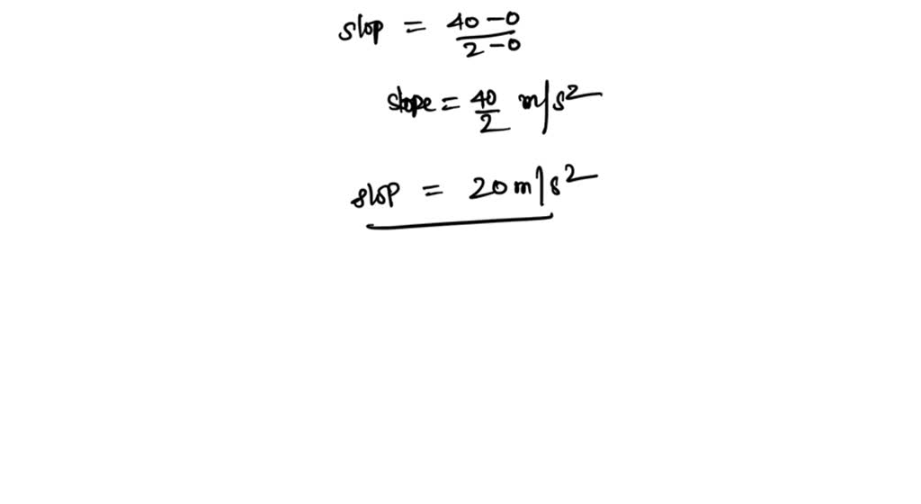 SOLVED Question 12 What Does The Slope Of Velocity Time Graph Represent solved-question-12-what-does-the-slope-of-velocity-time-graph-represent