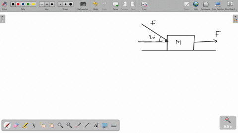 in the following figure the horizontal surface on which this block slides is frictionless if the ...