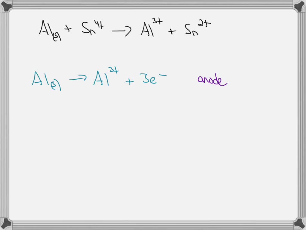 SOLVED: A cell is made by connecting a Ag+//Ag half-cell with a Sn2 ...