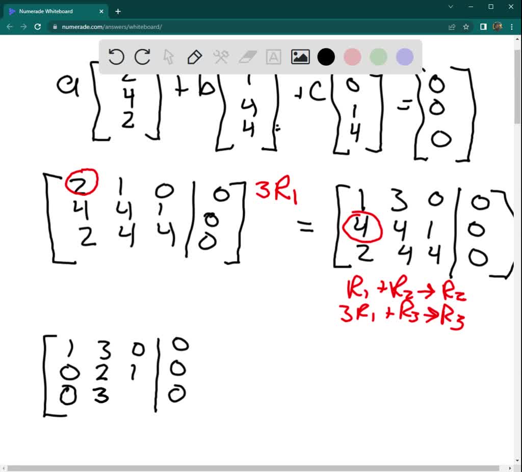 SOLVED: point) Are the vectors and 20 linearly independent? linearly ... SOLVED: point) Are the vectors and 20 linearly independent? linearly ...