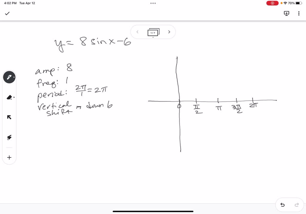 SOLVED: On the axes below, make an appropriate scale and graph exactly ...