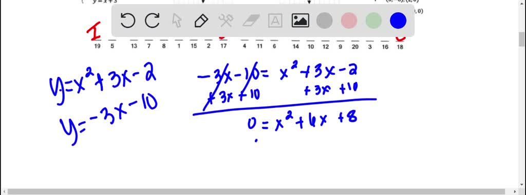 SOLVED: 'what’s the answer to the riddle?? please help :( RIDDLE: LINEAR-QUADRATIC SYSTEMS B ...