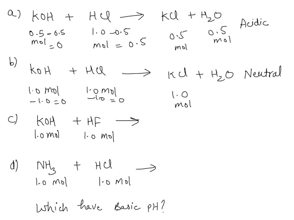 SOLVED: When each of the following chemicals are mixed in 1 liter of water, which one would ...