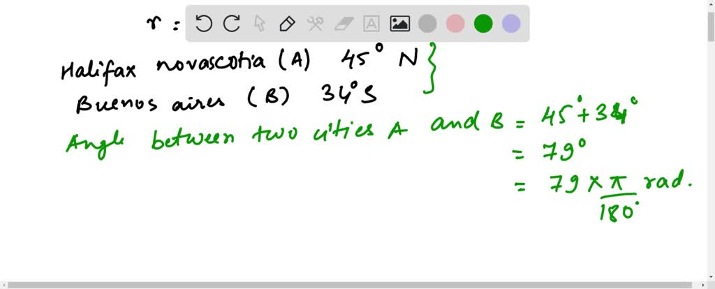 SOLVED: Find the distance in kilometers between each pair of cities ...