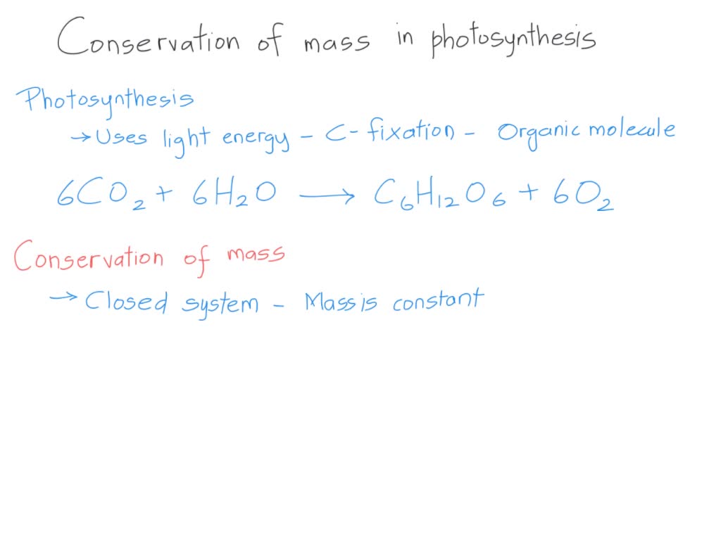 SOLVED: The balanced equation for photosynthesis is shown below. 6 CO2 ...