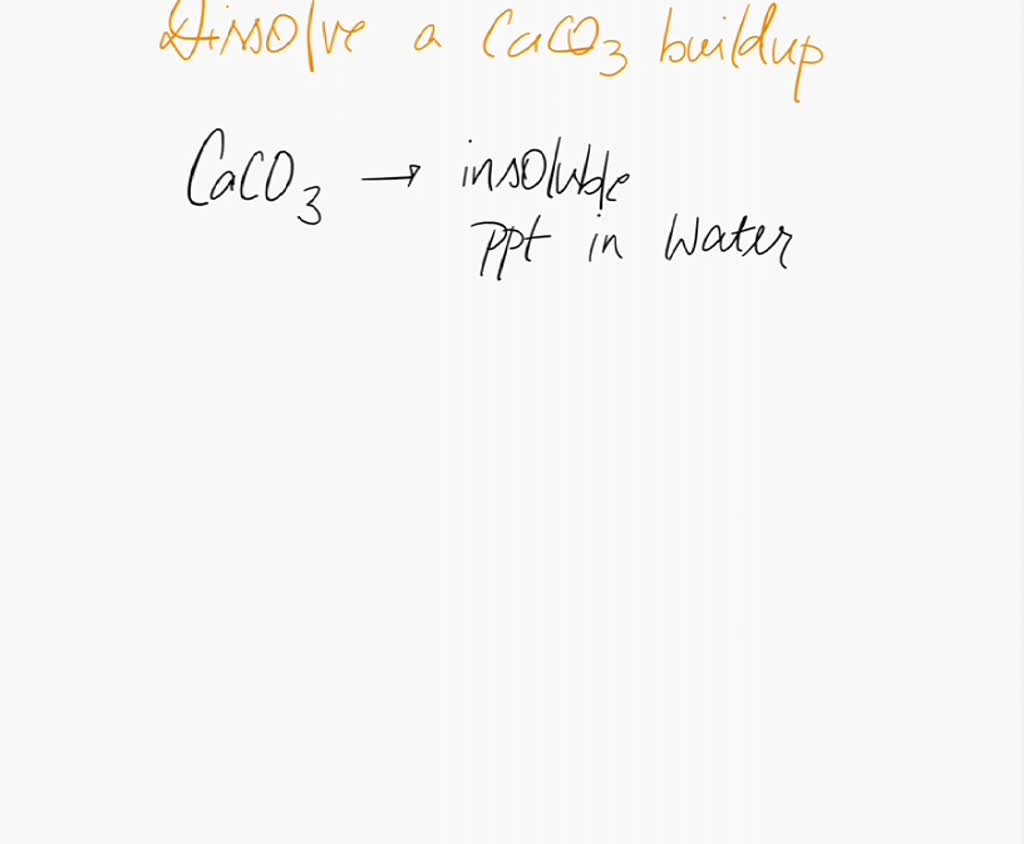 SOLVED: which method is used to separate calcium carbonate from cloudy ...