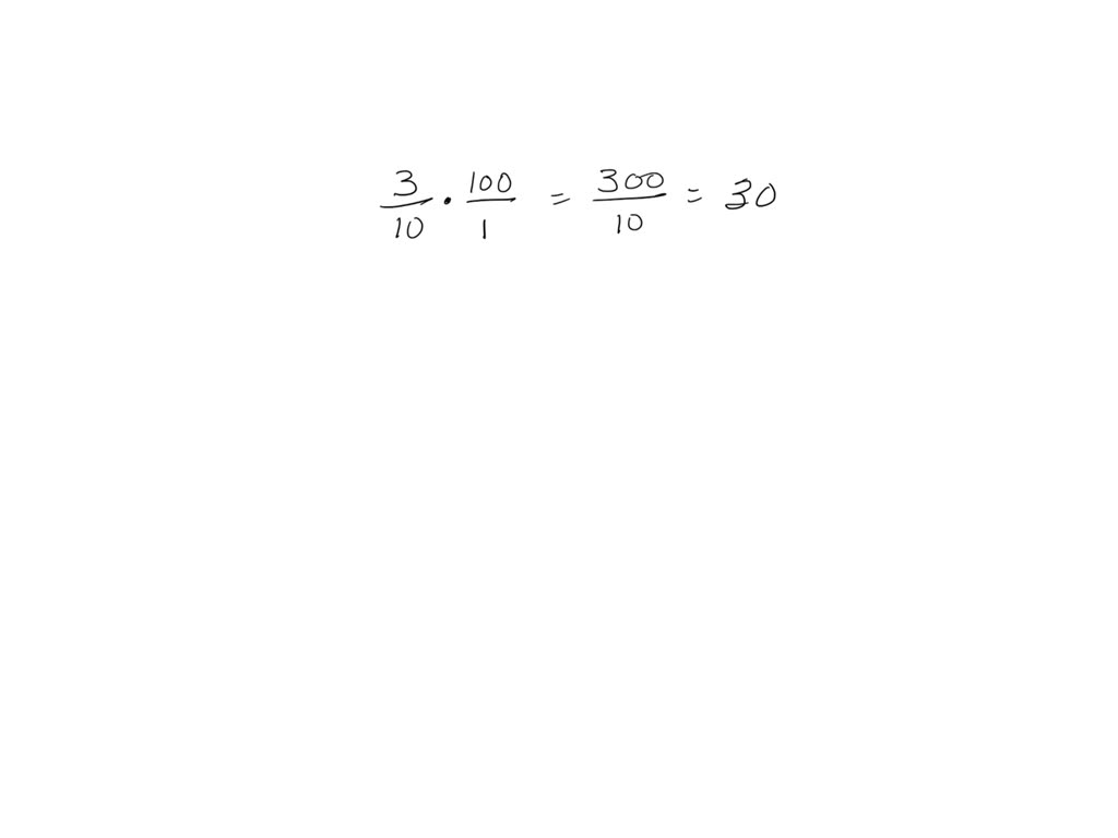 SOLVED: Ted says that 3 tenths multiplied by 100 equals 300 thousandths ...