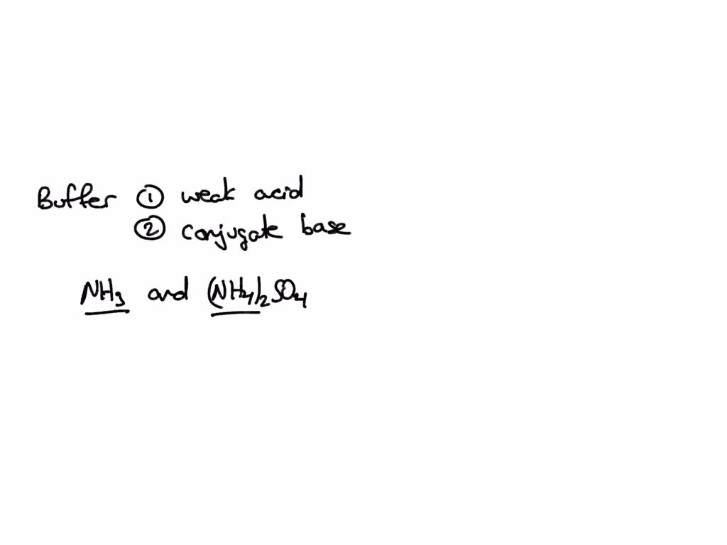 Solved Which Of The Following Combinations Produce A Buffer Solution Select All That Apply