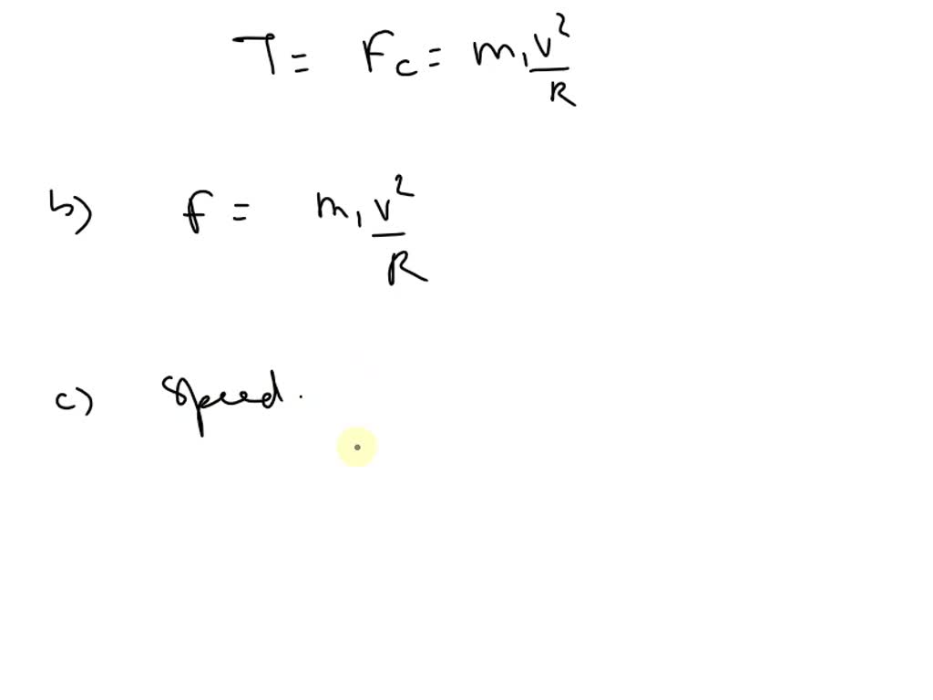 SOLVED: An air puck of mass m1 = 0.25 kg is tied to a string and allowed to revolve in a circle ...