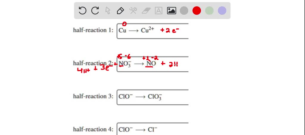 SOLVED Balance The Following Equation For A Half Reaction That Occurs In Acidic Solution Use E solved-balance-the-following-equation-for-a-half-reaction-that-occurs-in-acidic-solution-use-e