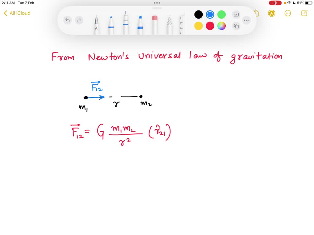SOLVED: which two characteristics determine the strength of the gravitational force between two ...