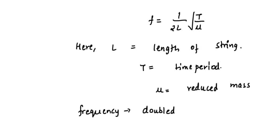 SOLVED: A standing wave having three nodes is set up in a string fixed ...
