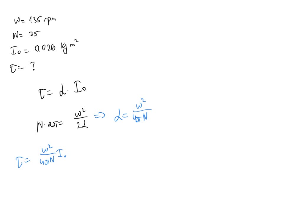 SOLVED: In an experiment, a student brings up the rotational speed of a piece of laboratory ...