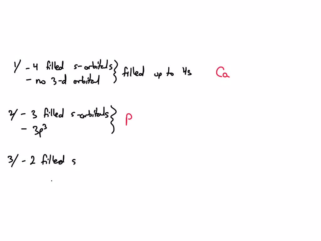 SOLVED: Part 1: Identifying Orbit/Valance Orbit Energy Levels Identify ...