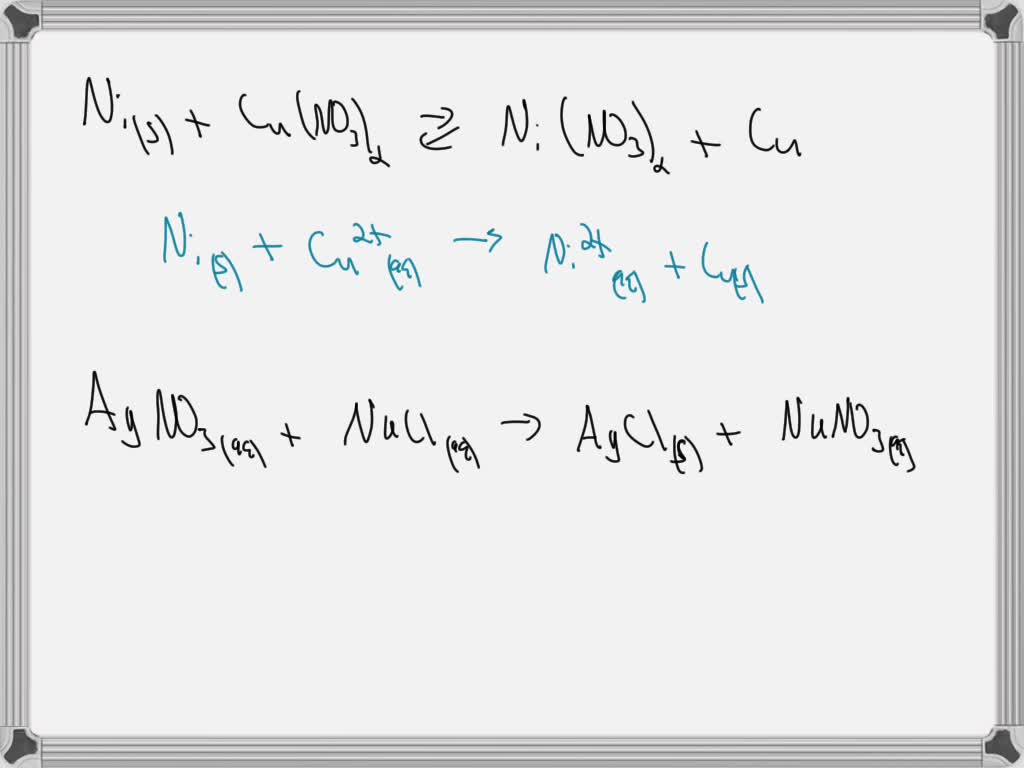 SOLVED: 22. AgNO3(aq) + K2SO4(aq) → 2KNO3(aq) + Ag2SO4(s) 23. AgNO3