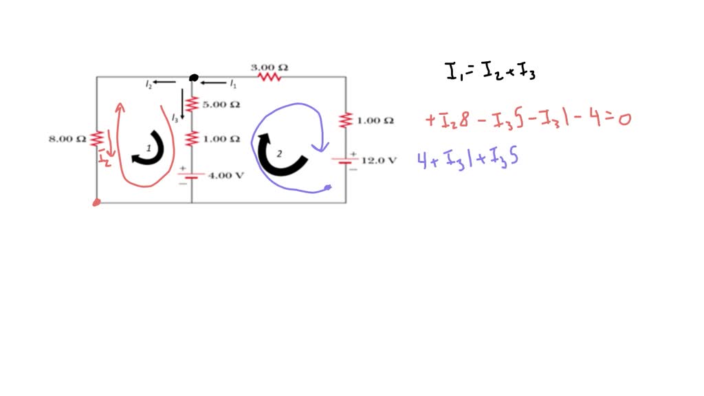 Solved Texts 4 9 Points Itotal Ro A Write Kirchhoffs Junction Rule That Shows The 