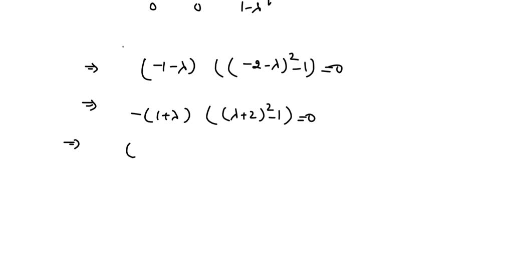 Solved A System Of Homogeneous Linear First Order Differential