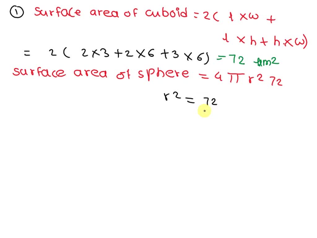 Define the following equivalent sphere diameters: i) equivalent surface ...