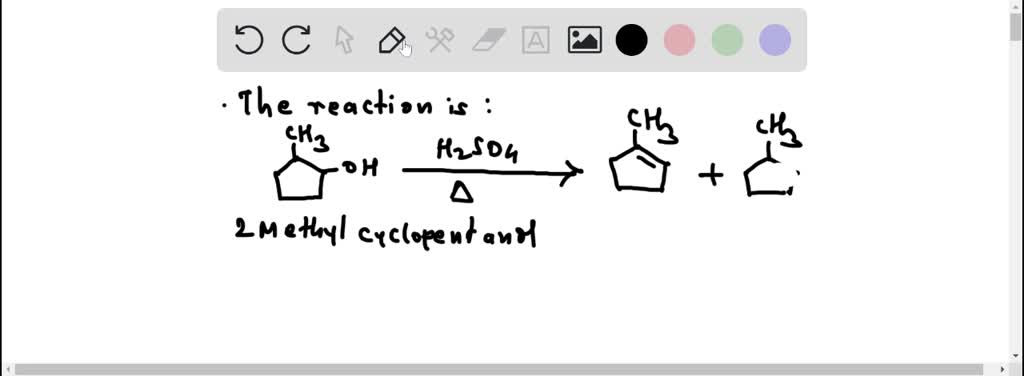 Solved 27 Draw All Likely Products Of The Following Reaction And