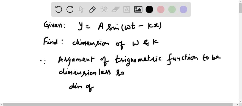 SOLVED: The displacement of a progressive wave is represented by y =A ...