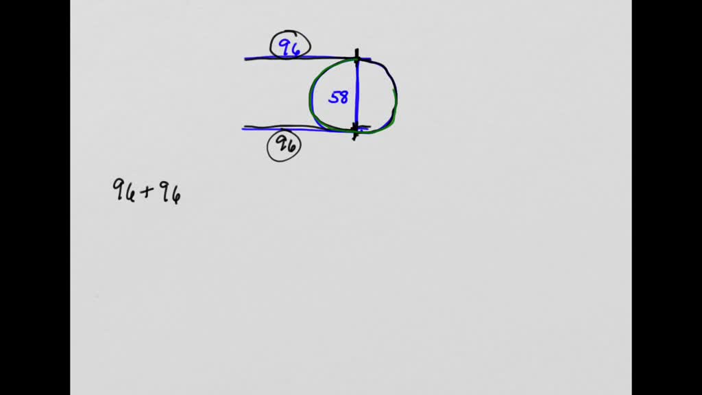SOLVED: A training field is formed by joining a rectangle and two semicircles, as shown below ...
