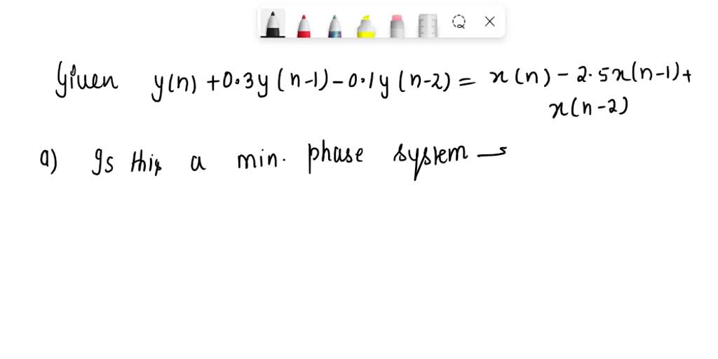 Solved Texts Direct Form 1 Parallel Realization An Impulse Response