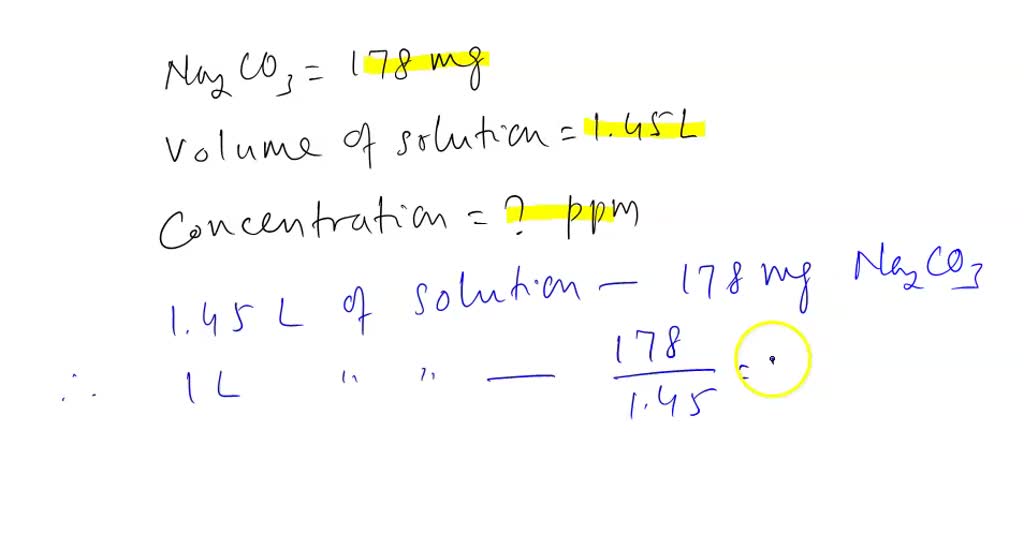 SOLVED: Solvent only for blank 2 ppm 1 mL 25 mL 4 ppm Calculate 25 mL 6 ...